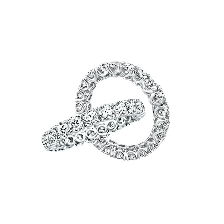 Jonc Éternité à diamants - Bijouterie Giffard